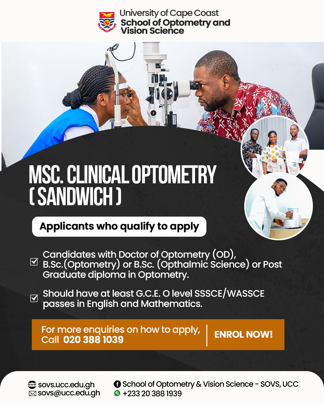 SOVS | School of Optometry and Vision Science